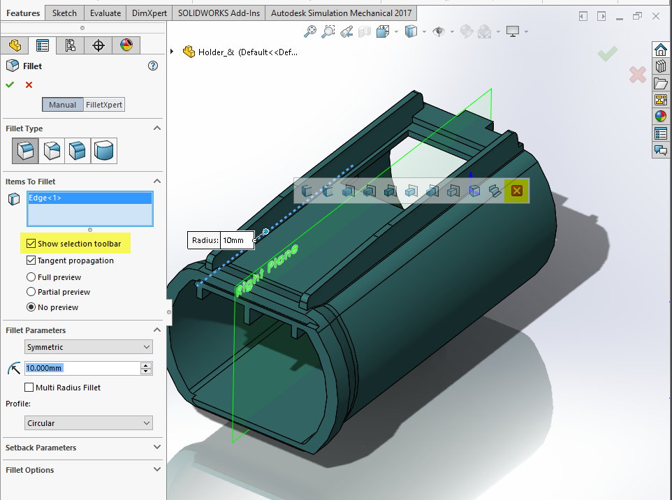 What's New in the Solidworks 2017 User Interface? | Design & Motion
